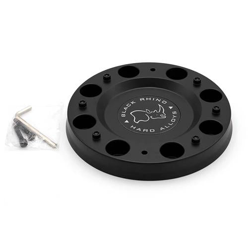 Black Rhino Hard Alloys Center Cap BR ARMORY 5/6 LUG 1244C01 ST1606-09 ...