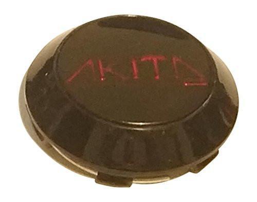 Akita Wheels Black and Red C123201B C10477 Snap In Center Cap – The ...