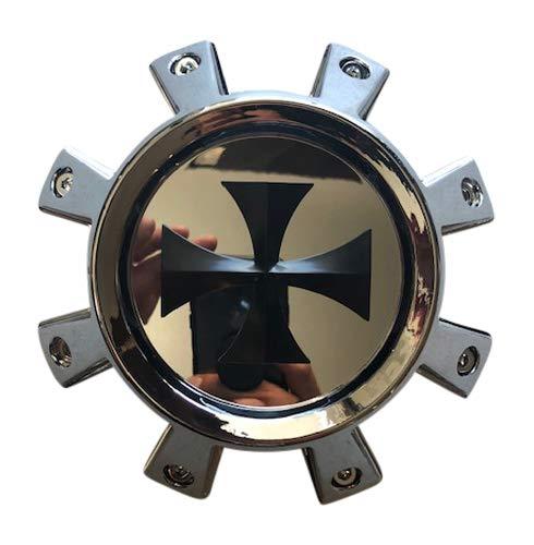 Cali Offroad Wheels 9105 Brutal C109105C01-F 814720825F-4 Chrome Center ...