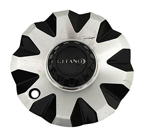Gitano Wheels 90322085F-2 90322085F-4 Black and Machine Center Cap ...