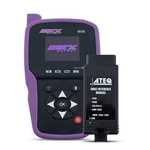 Max Sensor MX46 TPMS Programming Tool and 20 Blank Sensors Package ...