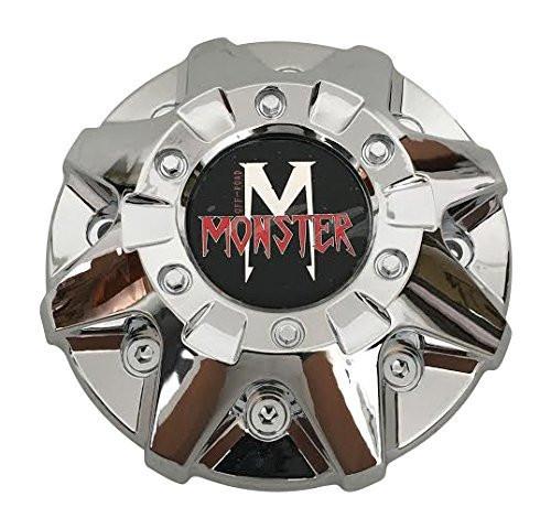 Monster Off-Road Wheels C-224-3 LG13109-80 Chrome Wheel Center Cap ...