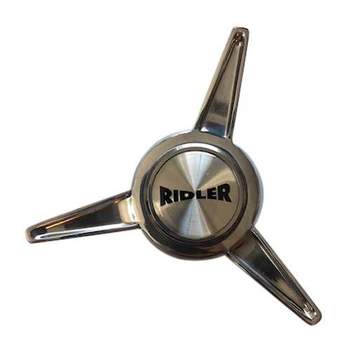 Ridler 605 Wheels C10605C01 Spinner Tri Bar Knockoff Aluminum Center ...
