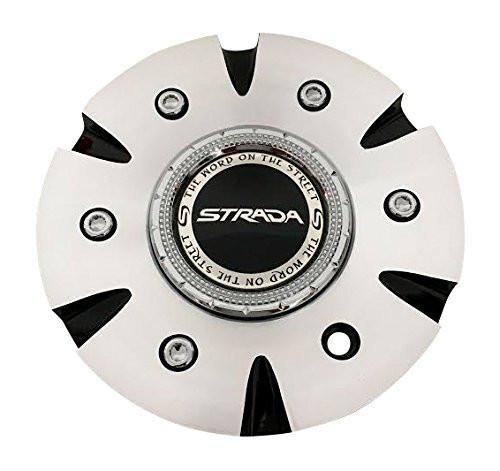 Strada Denaro 61702295F-3 Black and Machined Wheel Center Cap – The ...