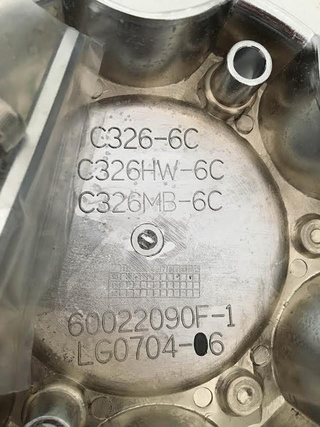 V-Tec Wheels C326-6C 60022090F-1 LG0704-06 Chrome Wheel Center Cap ...