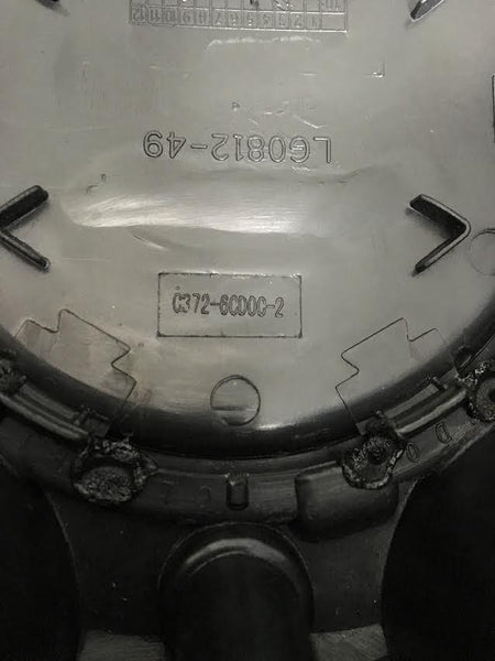 V-Tec Wheels C372-6CDOC-2 LG0812-49 Matte Black Center Cap – The Center ...